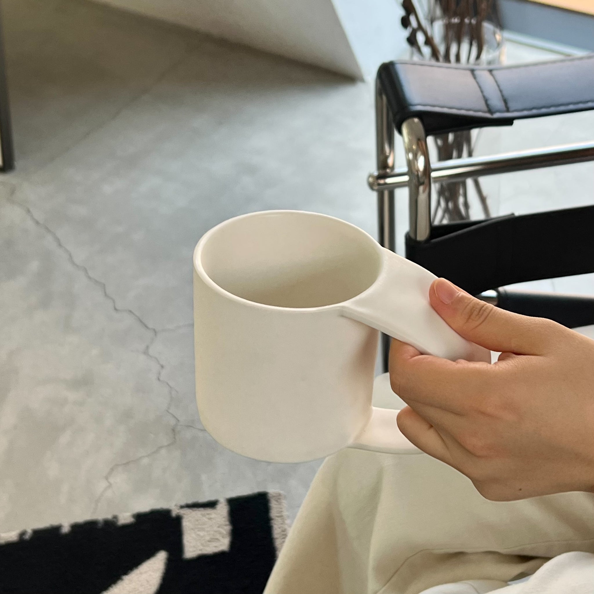 Simple modern mug・plate